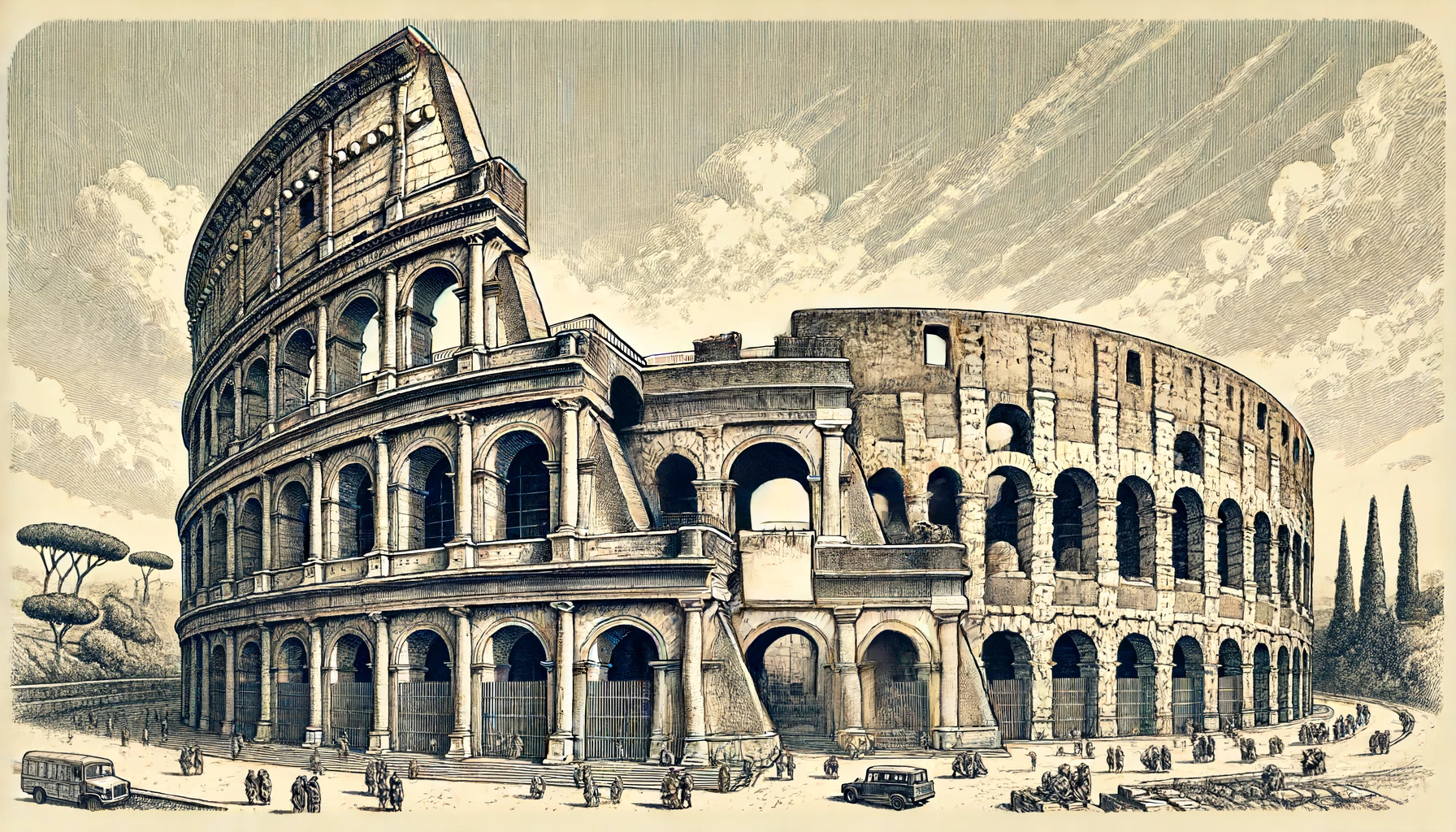 El Coliseo Romano – Arq. Francisco E. Veras Ingenieros & Asociados